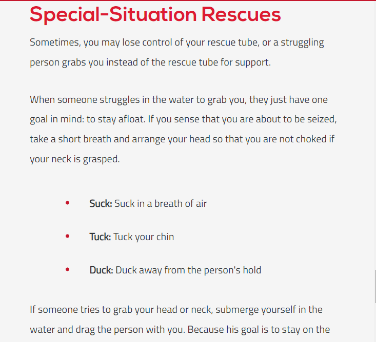 Lifeguard Training – Learning Paths