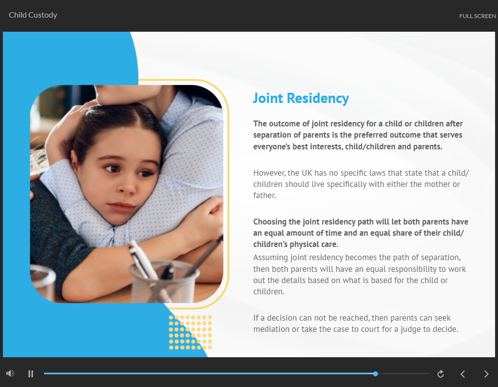 Family Law Divorce Child Custody Child Support Learning Paths