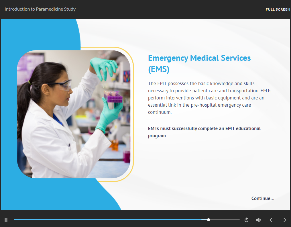 Emergency Medicine - Paramedicine – Learning Paths