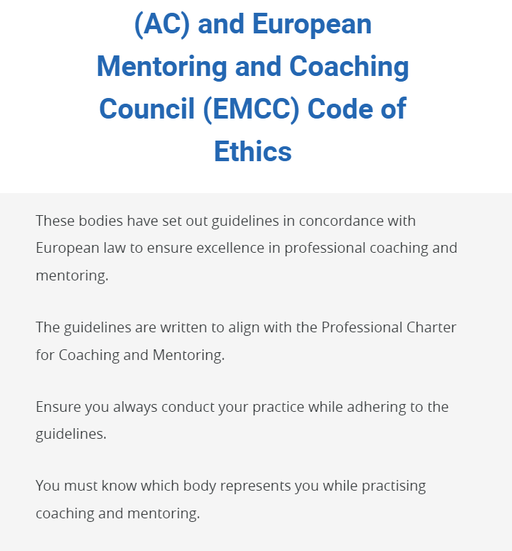 Level 3 Coaching & Mentoring Course – Learning Paths