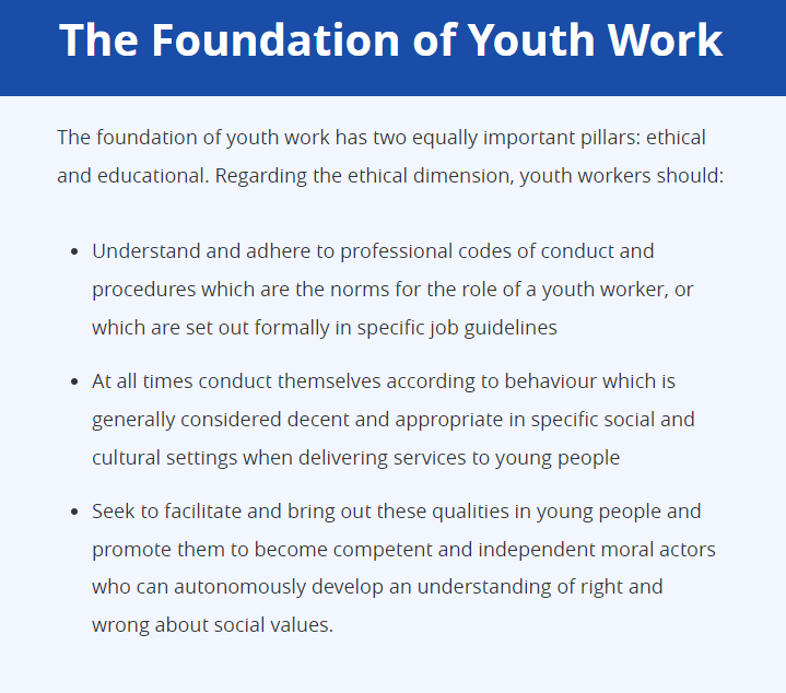 Youth Work Certificate Level 2 – Learning Paths